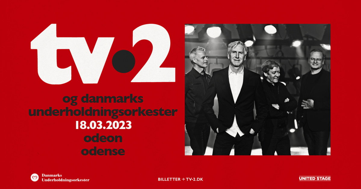 TV-2 og Danmarks Underholdningsorkester giver koncert i ODEON